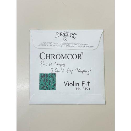 ピラストロ クロムコア No.3191 バイオリン弦 E線（分数弦）3/4+1/2 ボールエンド : 高知楽器ヤフー店 - 通販 - Yahoo!ショッピング