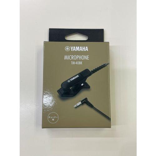 YAMAHA ヤマハ TM-40BK チューナー用マイクロフォン ブラック : 高知楽器ヤフー店 - 通販 - Yahoo!ショッピング