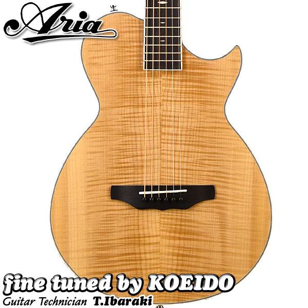 ARIA（楽器） Aria APE-100 N (スペア弦＆クリップチューナー付き) アリア アコースティックギター エレアコ : 光栄堂楽器Yahoo!店 - 通販 - Yahoo!ショッピング