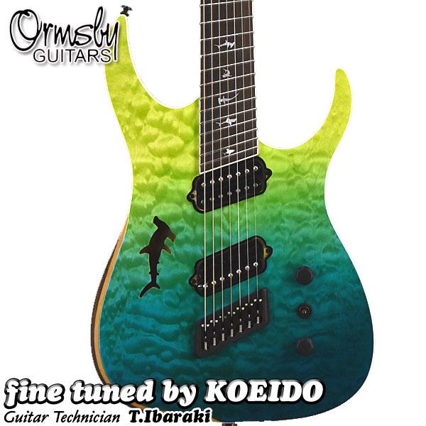 Ormsby Guitars HYPE GTR SHARK LTD EDT 7strings CARIBBEAN オームスビーギター 7弦モデル : 光栄堂楽器Yahoo!店 - 通販 ...