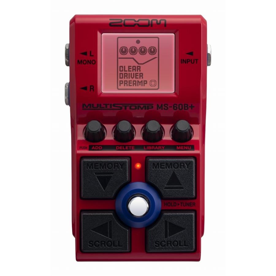 ZOOM MULTI STOMP MS-60B+ Plus Bass（レターパック発送）ズーム ベース用マルチエフェクター : 53162905 : 光栄堂楽器Yahoo!店 - 通販 ...