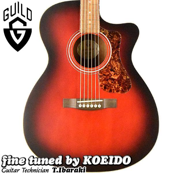 GUILD Westerly Collection OM-240CE OXB(Oxblood Burst)(アウトレット特価 ...