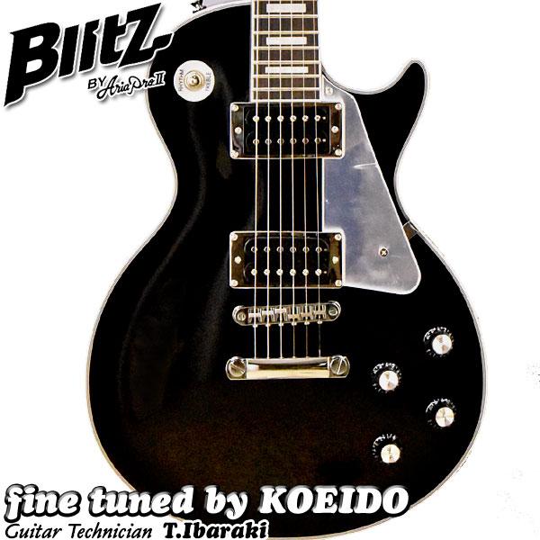 Aria Proll BLITZ by ARIA BLP-JS BK（クリップチューナー、ストラップ付き）アリア エレキギター レスポールタイプ 入門用 初心者 : 光栄堂楽器Yahoo!店 ...
