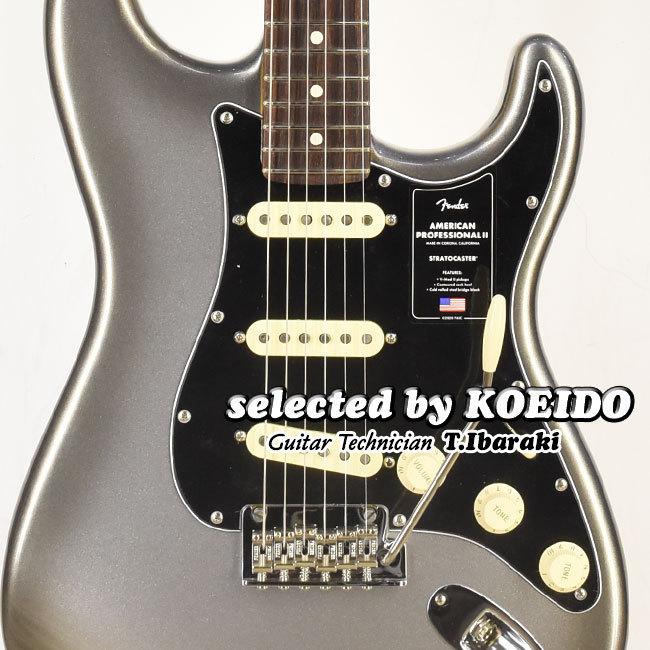 Fender American Professional2 Stratocaster Mercury/R(selected by KOEIDO) : 光栄堂楽器Yahoo!店 - 通販 ...