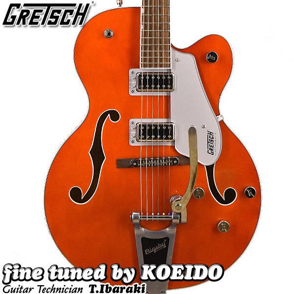 GRETSCH Gretsch Electromatic G5420T Classic HOLLOW BODY SINGLE CUT WITH BIGSBY ORG STN(クリップチューナー ...