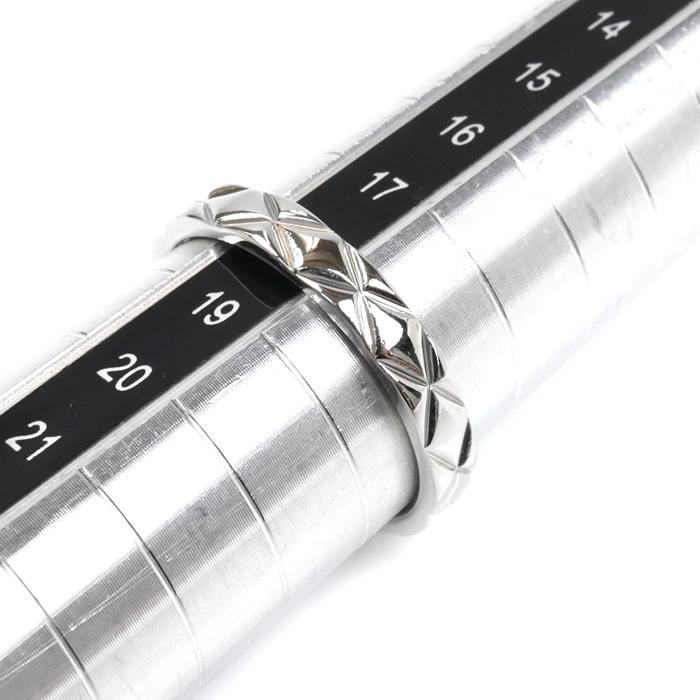 CHANEL シャネル Pt950プラチナ マトラッセ リング・指輪 18号 59 6.2g メンズ 中古 美品 : 古恵良販売 - 通販 - Yahoo!ショッピング