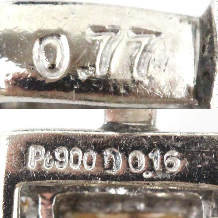 Pt900プラチナ ペンダントトップ ダイヤモンド0.77ct/0.16ct 1.7g プリンセスカット レディース 中古 : k23-385-1 : 古恵良販売 - 通販 - Yahoo ...