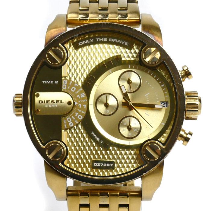 DIESEL ディーゼル リトルダディ 腕時計 電池式 DZ-7287 メンズ 中古 : 古恵良販売 - 通販 - Yahoo!ショッピング