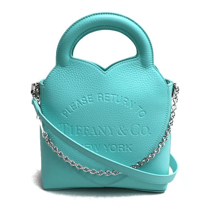 ティファニー TIFFANY&Co.  2WAY  ショルダーバッグ レザー レディース  中古 TIFFANY&Co.（ティファニー） リターン トゥ 2Wayショルダーバッグ