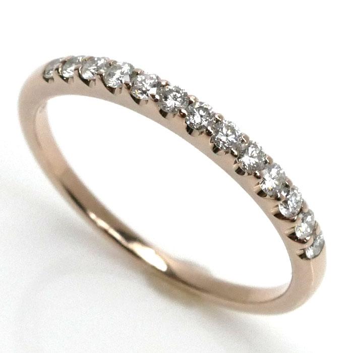 Vendome Aoyama ヴァンドーム青山 K18PG ピンクゴールド ハーフエタニティ リング・指輪 AGAR9318_DI ダイヤモンド0.23ct 11号 1.6g 中古 : 古恵良 ...