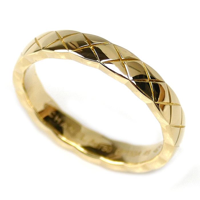 CHANEL シャネル K18YG イエローゴールド ココクラッシュ ミニ リング・指輪 J11794 8.5号 49 3.5g レディース 中古 美品 : 古恵良販売 - 通販 ...