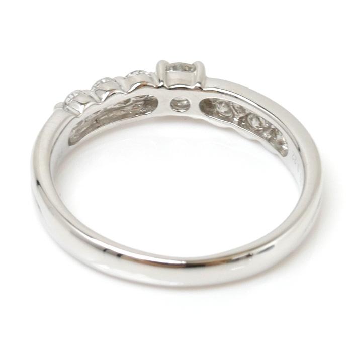 Pt900プラチナ リング・指輪 ダイヤモンド0.183ct ダイヤモンド0.22ct 12.5号 4.2g レディース 中古 美品 : nj23-0914-5 : 古恵良販売 - 通販 ...