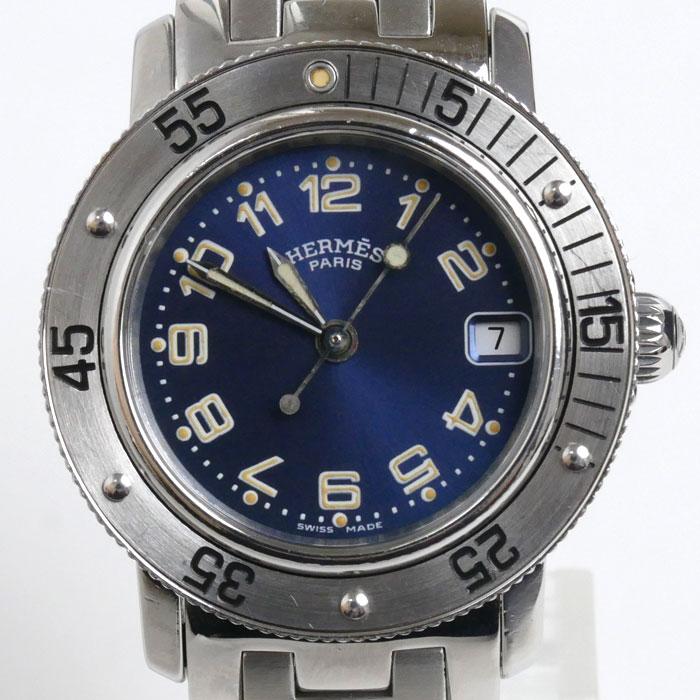 HERMES エルメス クリッパー ダイバー 腕時計 電池式 CL5.210 レディース 中古 : o24-0825-1 : 古恵良販売 - 通販 - Yahoo!ショッピング