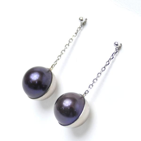 TASAKI タサキ K18WG ホワイトゴールド M/G アルルカン ピアス TASAKI タサキ K18WG ホワイトゴールド M/G アルルカン ピアス