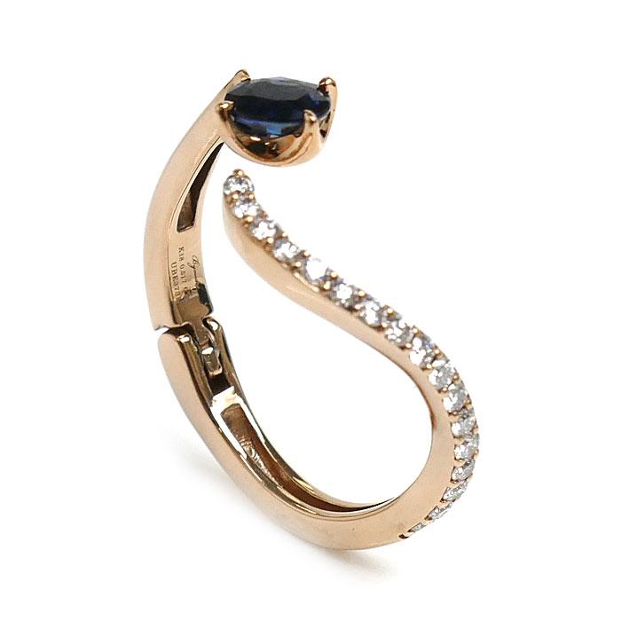 Bijoude ビジュード K18PG ピンクゴールド リング・指輪 ダイヤモンド0.20ct サファイア0.517ct 12.5号 3.8g レディース 中古 美品 : 古恵良販売 - 通販 ...