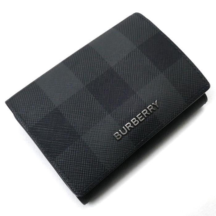 BURBERRY バーバリー 三つ折り財布 チャコールグレー 8062606/A1208 ユニセックス 中古 : 古恵良販売 - 通販 - Yahoo!ショッピング