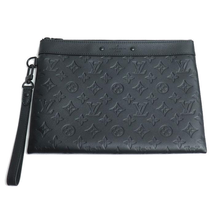 ルイヴィトン クラッチバッグ ポシェット トゥ ゴー モノグラム シャドウ M81570 LOUIS VUITTON ほぼ未使用 【中古】 LOUIS VUITTON（ルイ・ヴィトン） ポシェット トゥ ゴー クラッチ