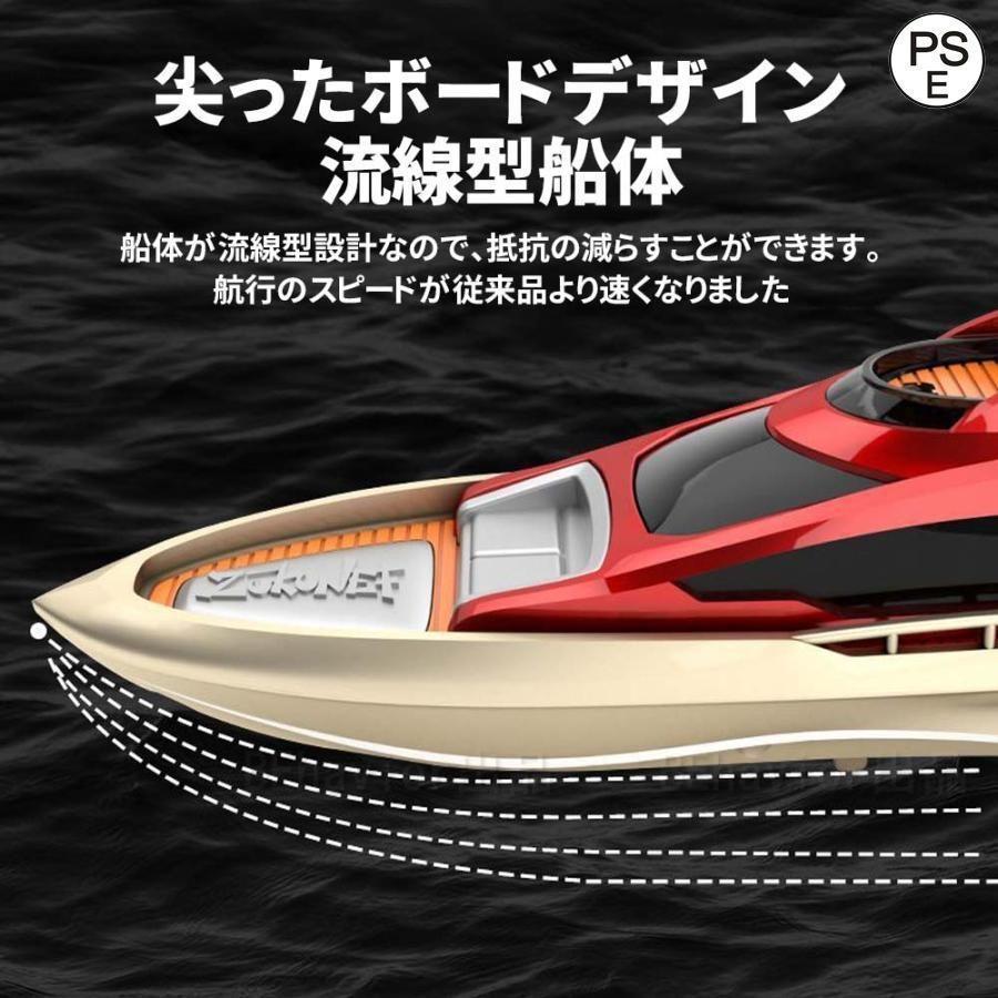ラジコンボード RCボード 船 高速流線型船体 2.4GHz 無線 ラジコンボード RCボード 船 高速流線型船体 2.4GHz 無線