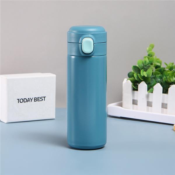 水筒 保温 保冷 子供用 大人 レディース メンズ アウトドア 320ml 420ml 直飲み 株式会社S＆L真空断熱 ワンタッチ ボトル 学生 携帯便利 旅行 : ECLATANT - 通販 ...