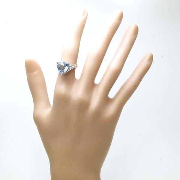 アクアマリン 4.70ct ダイヤモンド 0.02ct プラチナ PT900 リング 10号 アクワマリン : ジュエリーサロン コイノール - 通販 - Yahoo!ショッピング