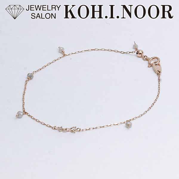 ete エテ ダイヤモンド 0.04ct 10金ピンクゴールド K10PG ブレスレット ラフダイヤ : ジュエリーサロン コイノール - 通販 - Yahoo!ショッピング