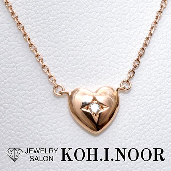 Samantha Tiara サマンサティアラ ダイヤモンド 0.01ct 10金ピンクゴールド K10PG ネックレス ハート クロス 十字架 2way : ジュエリーサロン コイノール ...