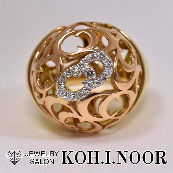 CHIMENTO キメント ダイヤモンド 18金 PG750 YG750 WG750 K18PG K18YG K18WG リング 13.5号 スリーゴールド : ジュエリーサロン コイノール ...