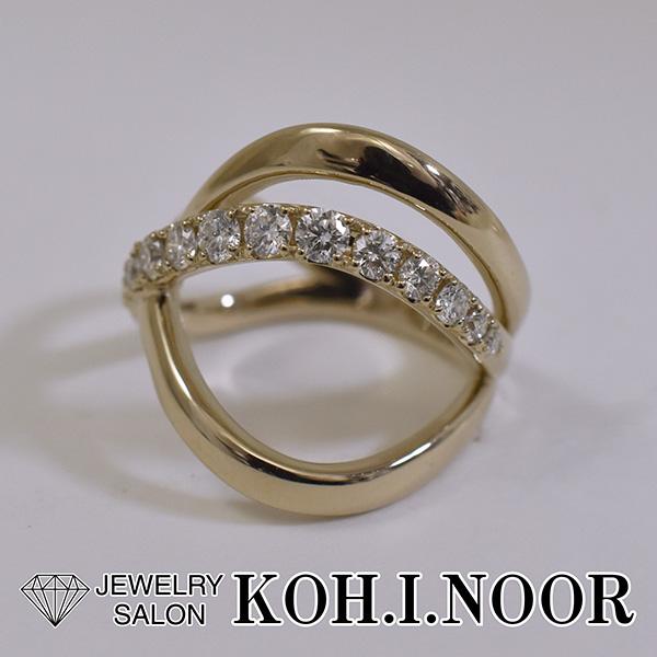 ダイヤモンド 0.41ct 18金ゴールド K18 リング 6号 : ジュエリーサロン コイノール - 通販 - Yahoo!ショッピング