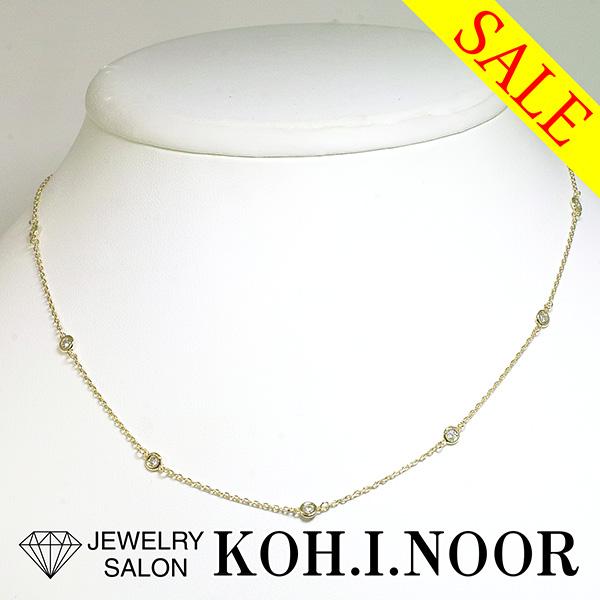 《SALE》ダイヤモンド 0.20ct 18金イエローゴールド K18YG ネックレス ステーションネックレス : n241010-1-42-sale : ジュエリーサロン コイノール ...
