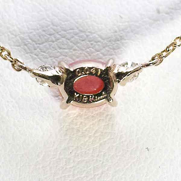 K.uno ケイウノ コンクパール ダイヤモンド 0.041ct 18金ピンク K.uno ケイウノ コンクパール ダイヤモンド 0.041ct 18金ピンク