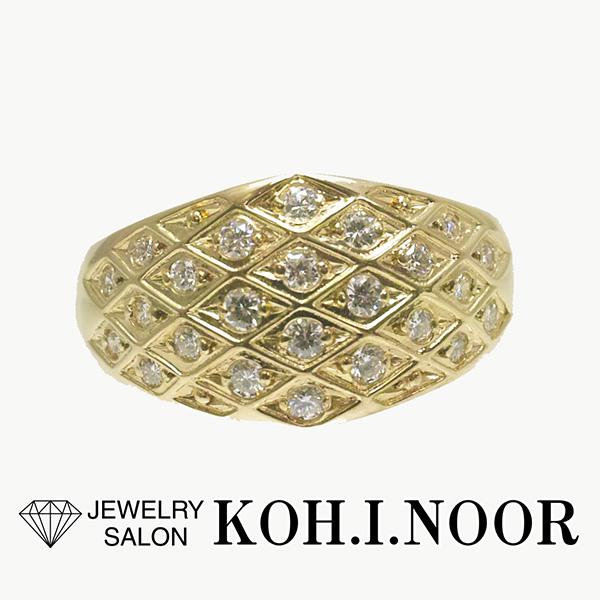 MIKIMOTO ミキモト ダイヤモンド 0.35ct 18金イエローゴールド K18YG リング : ジュエリーサロン コイノール - 通販 - Yahoo!ショッピング