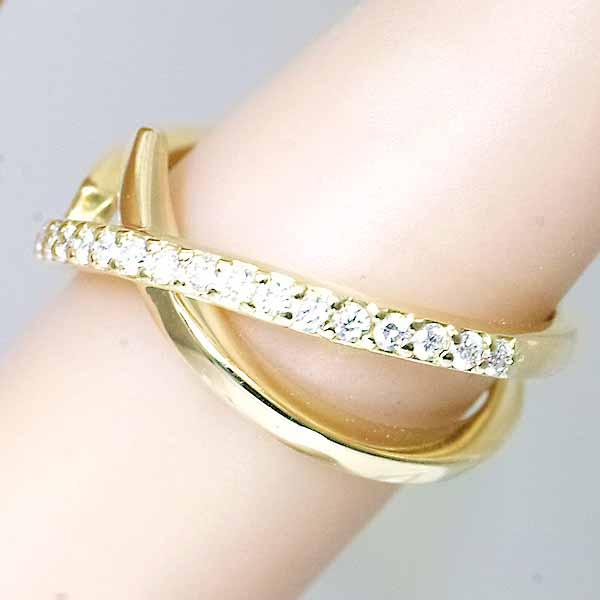 スタージュエリー ダイヤモンド 0.13ct 18金イエローゴールド K18YG リング 4号 ピンキーリング StarJewelry :S230920-1-4:ジュエリーサロン コイノール ...