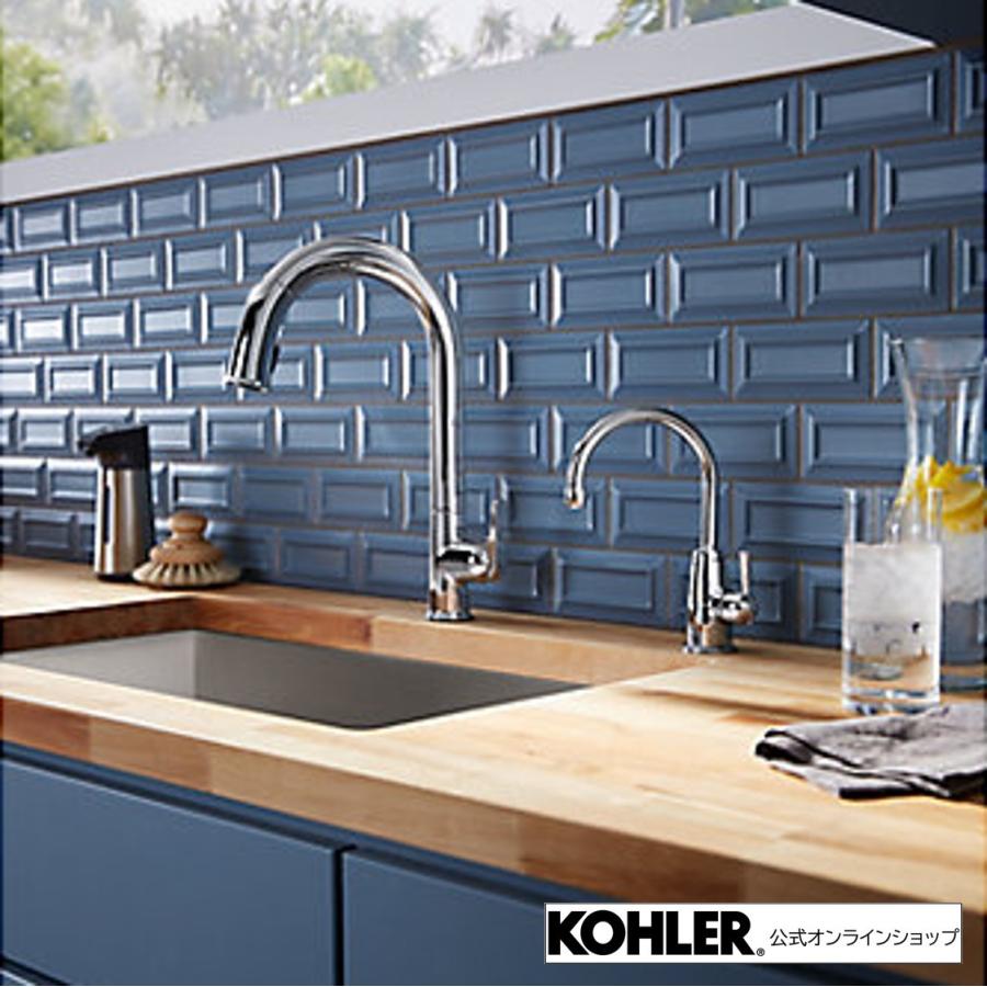 KOHLER（コーラー） 浄水器用 単水栓 交換 シャワー DIY 公式 | ウェルスプリング 正規輸入品 輸入元保証 K-6665-AG ...
