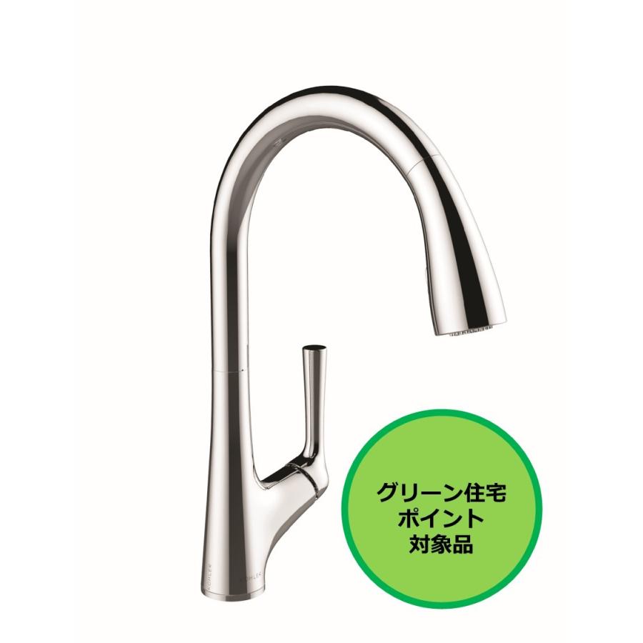 KOHLER コーラー タウト キッチン水栓 プルダウンシャワー 多機能水栓 K-21367T-4-CP 水栓 キッチン 混合栓 混合水栓 ...