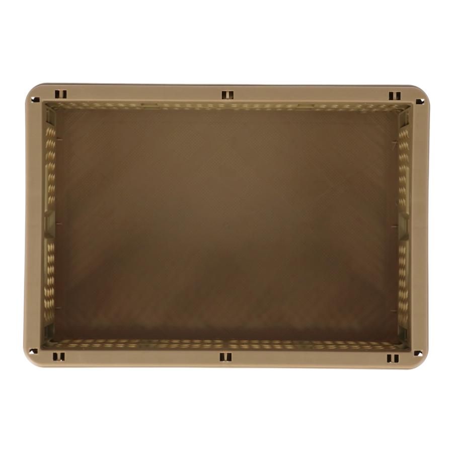 コーナン オリジナル LIFELEX 折りたたみコンテナ ハーフ ベージュ KO14−9233 使用時（約）：幅220×奥行314×高さ178（mm） : コーナンeショップ Yahoo ...