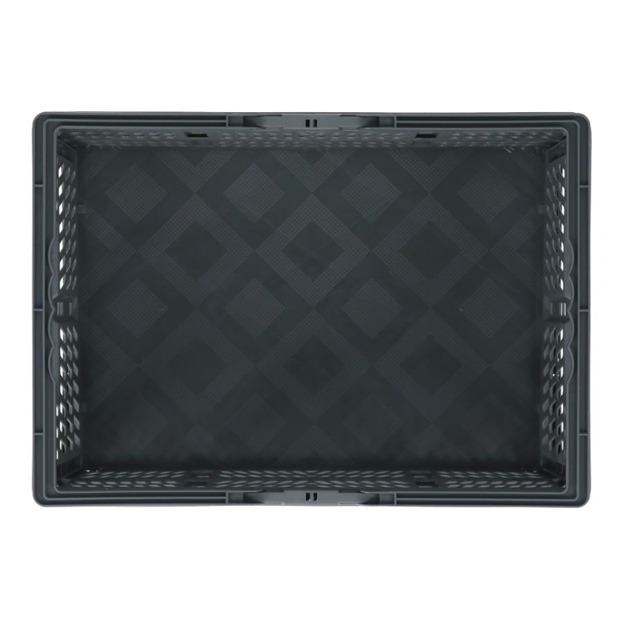 コーナン オリジナル LIFELEX 取っ手付き折りたたみコンテナ グレー KO14−9257 使用時（約）：幅312×奥行443×高さ254（mm） : コーナンeショップ Yahoo ...