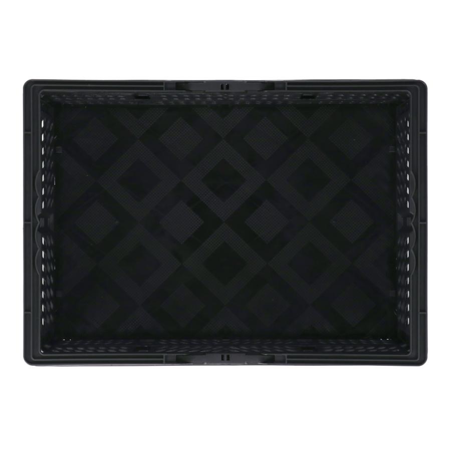 コーナン オリジナル LIFELEX 取っ手付き折りたたみコンテナ ブラック KO14−9264 使用時（約）：幅312×奥行443×高さ254（mm） : コーナンeショップ Yahoo ...