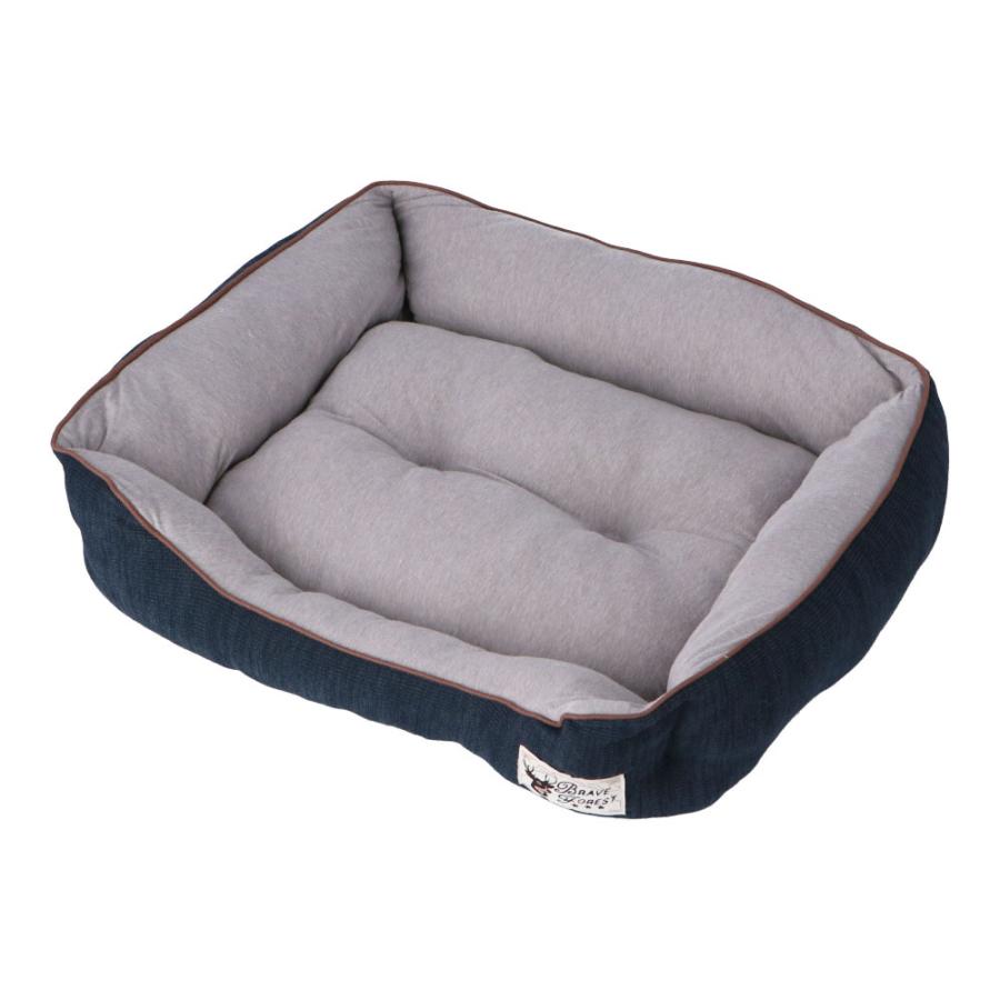 コーナン オリジナル LIFELEX ボリュームスクエアベッド M リブニット NV 約幅610×奥行500×高さ130mm : コーナンe ...