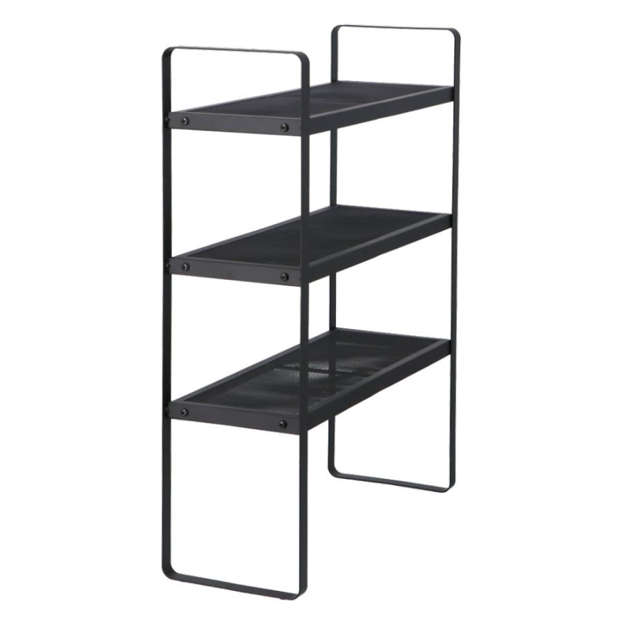 コーナンオリジナル LIFELEX 3段メッシュラック 5524−66 マットブラック (約)幅49.5x奥行19.5x高さ66cm : コーナンeショップ Yahoo!ショッピング店 ...