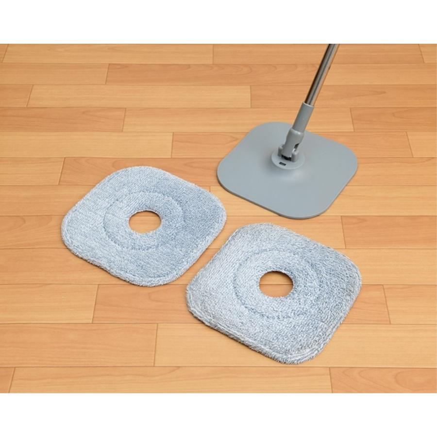 コーナンオリジナル LIFELEX 回転モップ替2枚入 SI21−2916 : コーナンeショップ Yahoo!ショッピング店 - 通販 - Yahoo!ショッピング