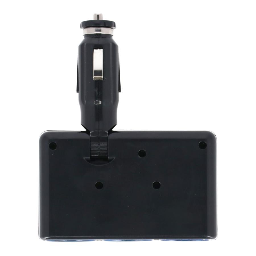 コーナンオリジナル LIFELEX 2．4A USB付き2連首振りソケット KAK07−4392 ブラック : コーナンeショップ Yahoo!ショッピング店 - 通販 - Yahoo!ショッピング