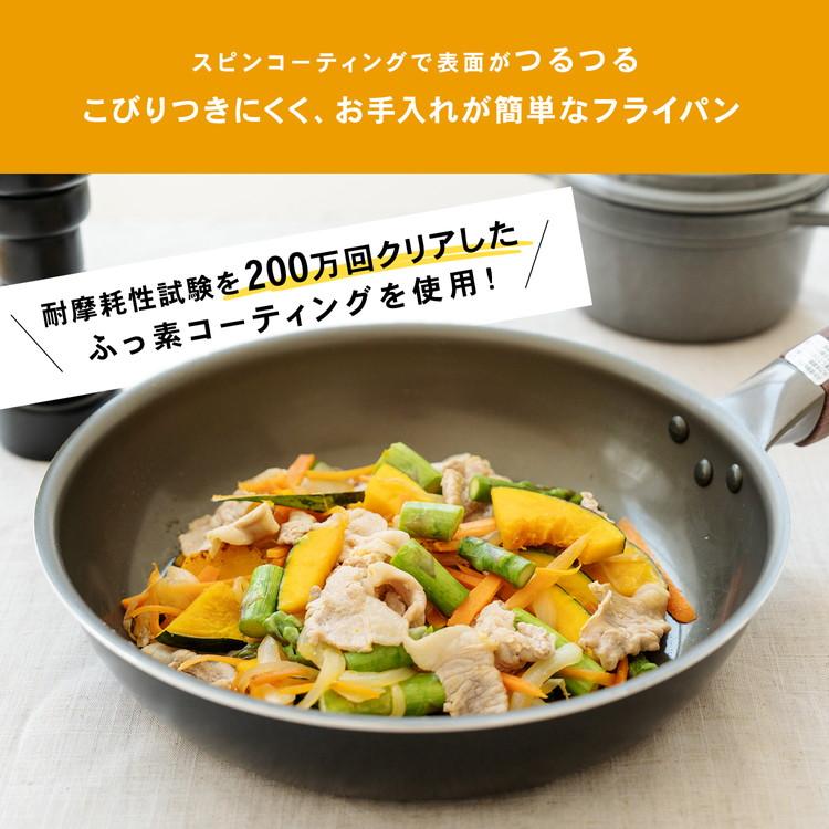 コーナンオリジナル LIFELEX スピンコートフライパン 26cm／IH対応 ブラック 26cm : 4522831255252 : コーナンeショップ Yahoo!ショッピング店 - 通販 ...