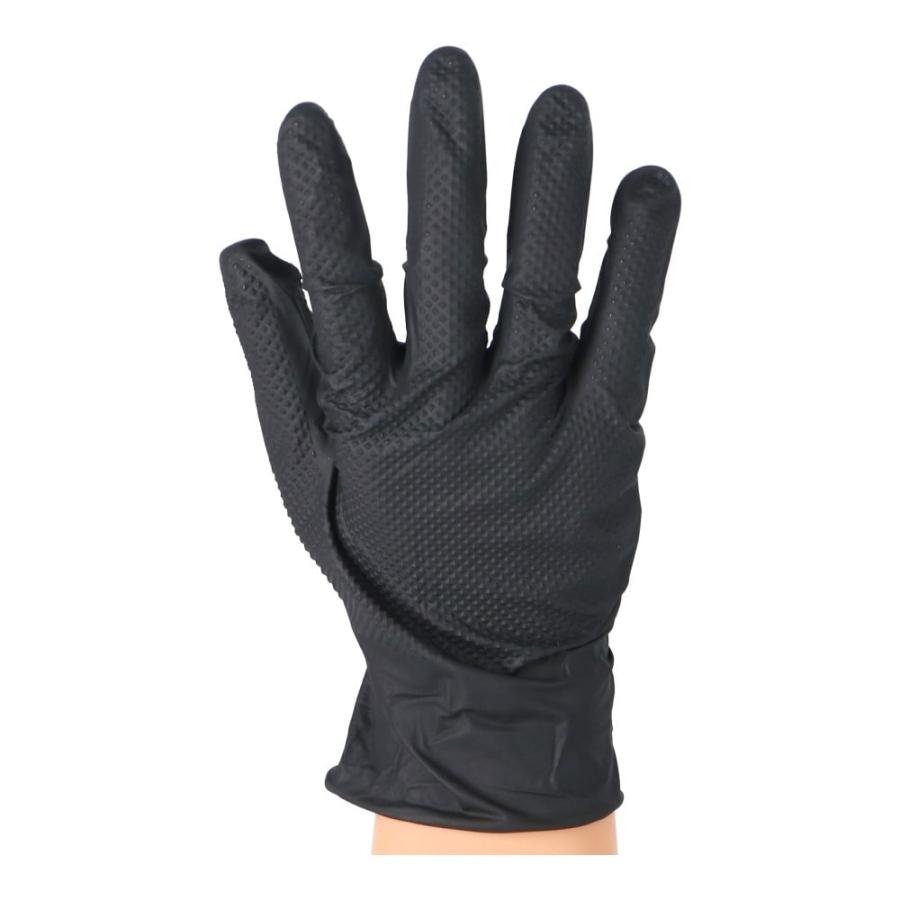 コーナンオリジナル PROACT 極厚ニトリルディスポグローブ 50枚入り Lサイズ ブラック : コーナンeショップ Yahoo!ショッピング店 - 通販 - Yahoo!ショッピング