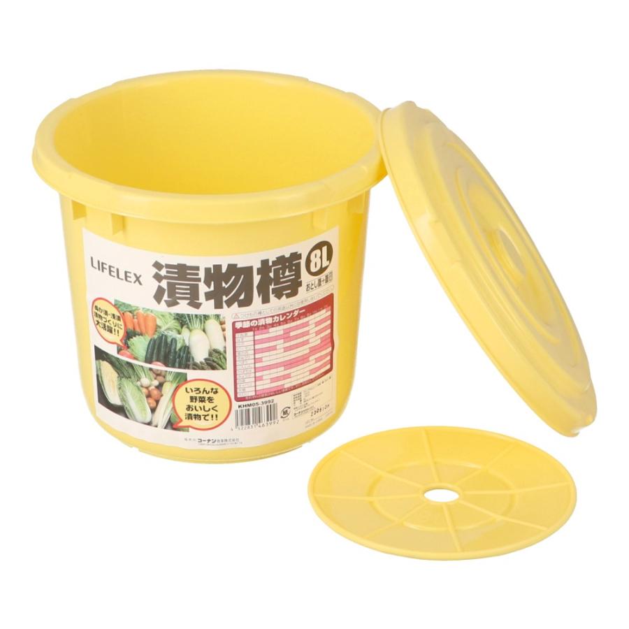 コーナン オリジナル 漬物樽 8L 落し蓋付 KHM05−3992 : コーナンeショップ Yahoo!ショッピング店 - 通販 - Yahoo!ショッピング