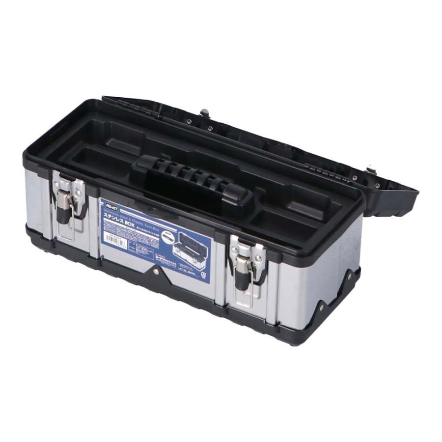 コーナン オリジナル PROACT ステンレンスBOX 工具箱 400BLACK : コーナンeショップ Yahoo!ショッピング店 - 通販 ...