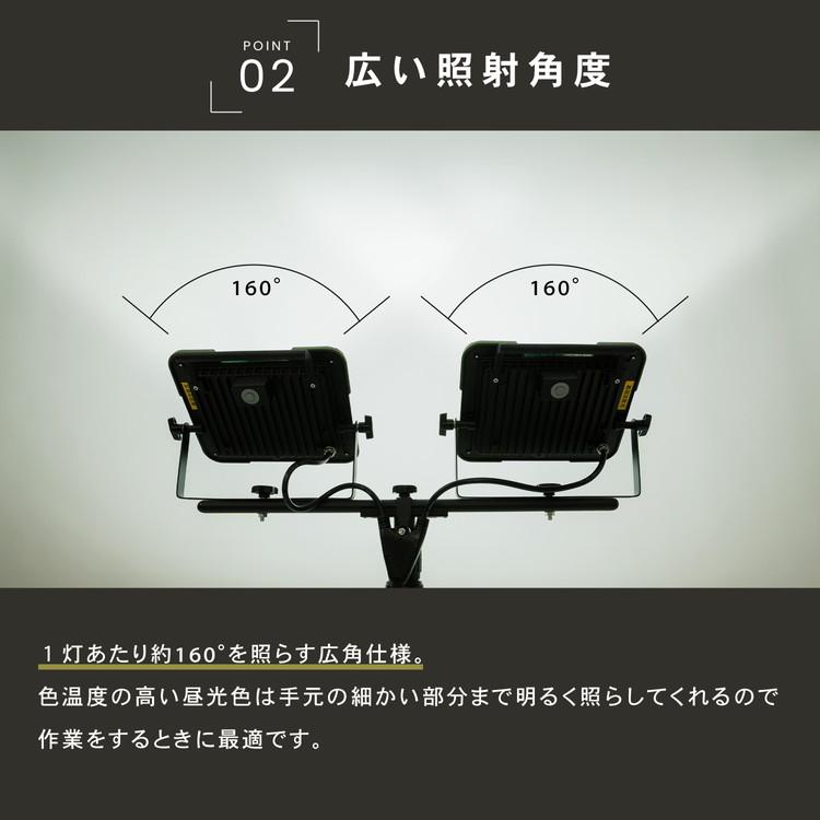 コーナン オリジナル PROACT LEDワークライト30W×2灯 WLT−030LWKN : コーナンeショップ Yahoo!ショッピング店 - 通販 - Yahoo!ショッピング