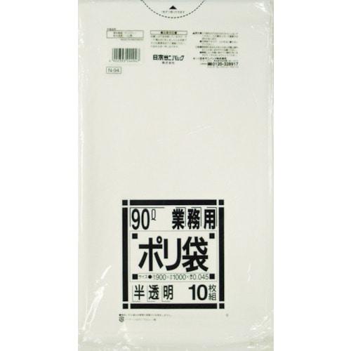 sanipak 【メーカー直送T】日本サニパック サニパック N−9490L白半透明 10枚 N-94-HCL : コーナンeショップ Yahoo!ショッピング店 - 通販 - Yahoo ...