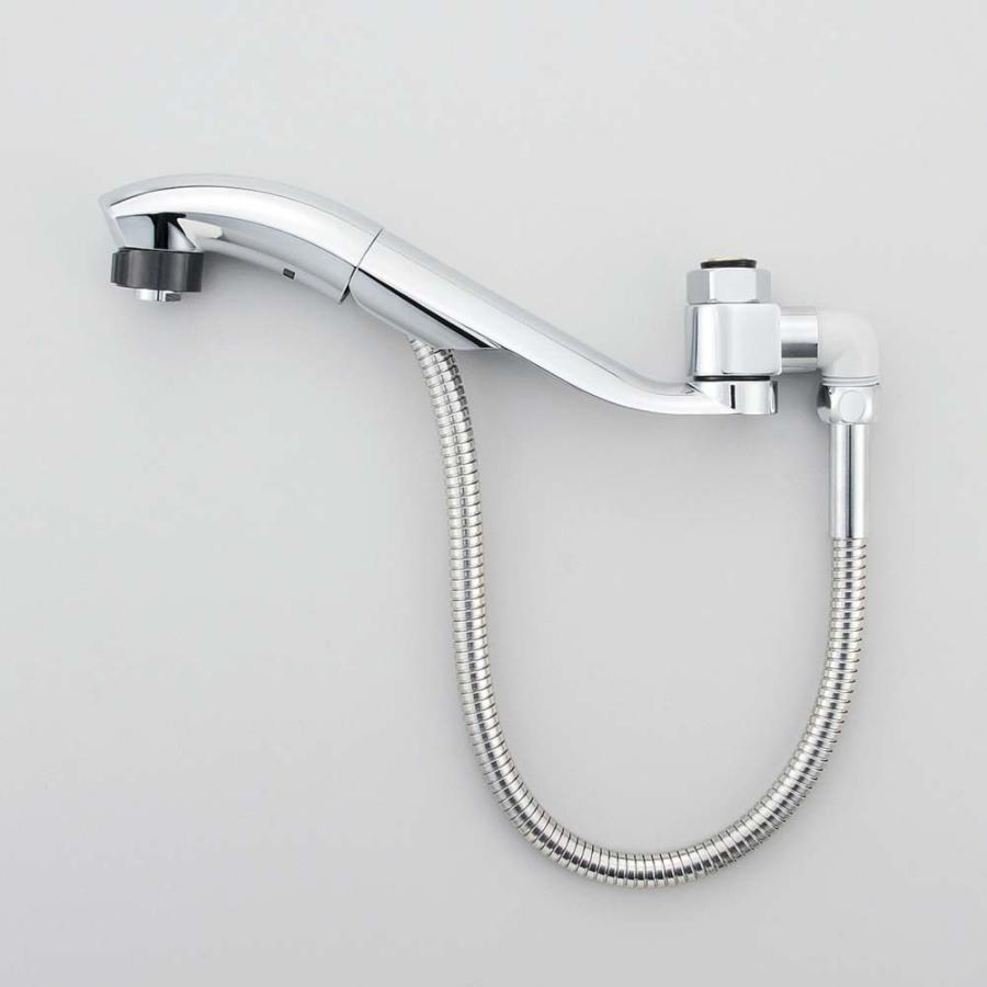 KVK KVK キッチンシャワーパイプ13（1/2）用・メッキヘッド PZ5000FHPT パイプ取付ネジW26-20 : コーナンeショップ Yahoo!ショッピング店 - 通販 ...