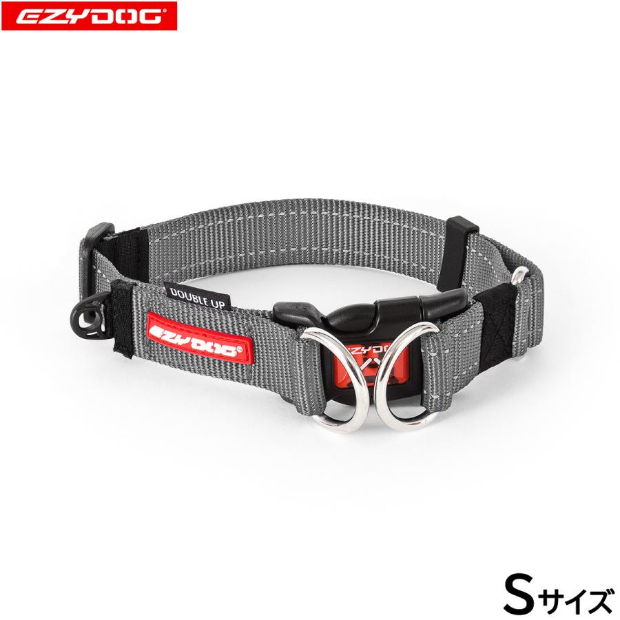 イージードッグ EZYDOG ダブルロックカラー S グレイ 首輪 2重固定 反射 小型犬 : コジコジ - 通販 - Yahoo!ショッピング