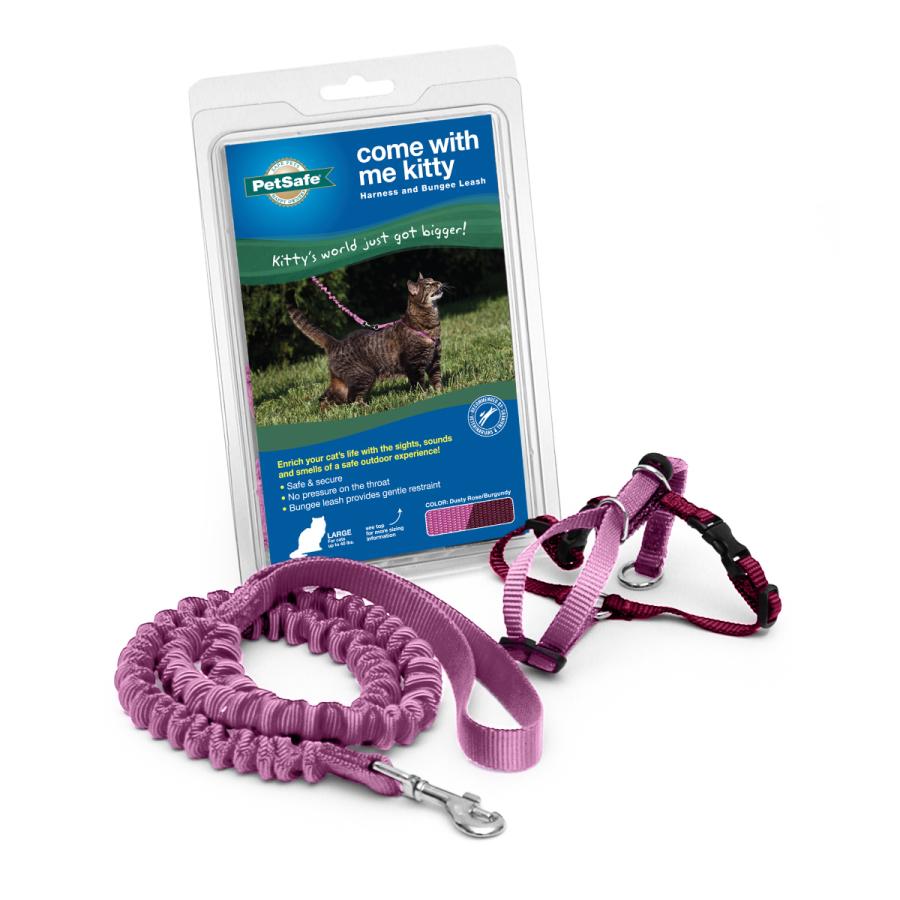 PetSafe ペットセーフ イージーウォーク 猫用ハーネス＆バンジーリード L ダスティローズ : コジコジ - 通販 - Yahoo!ショッピング